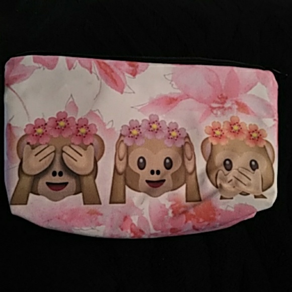 Bags | New Cosmetic Bag Monkeys | Poshmark